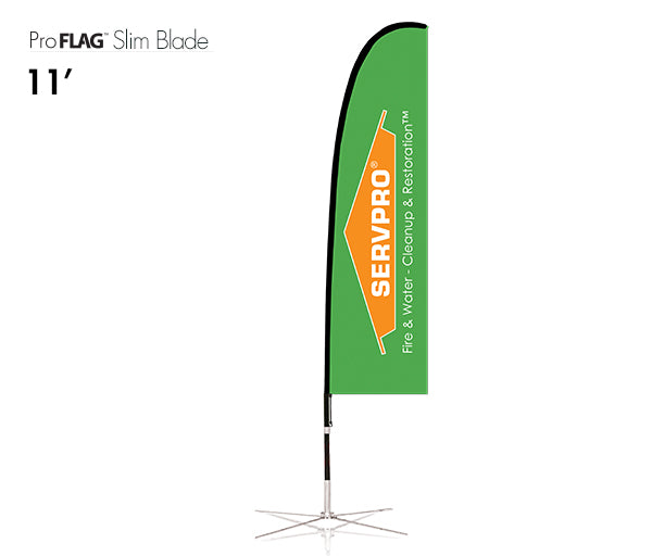 E-Z UP® - Slim Blade | Branded Flags | E-Z UP Official UK Stockist